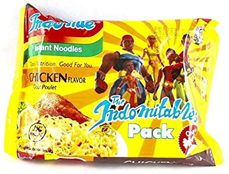 Nigerian Indomie Instant Noodle Chicken Flavor 70g (Pack of 6 ...